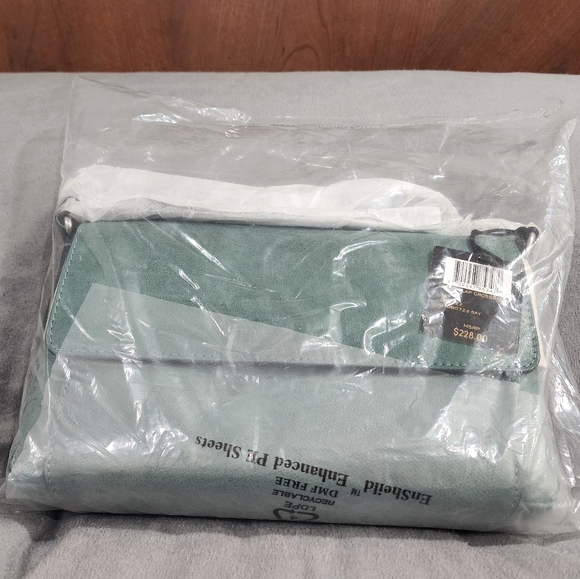 Frye | Bags | Nwt Frye Reed Flap Crossbody Sky Color | Poshmark